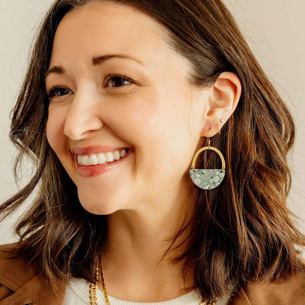 Trending Vintage Floral Earrings – Sela Designs