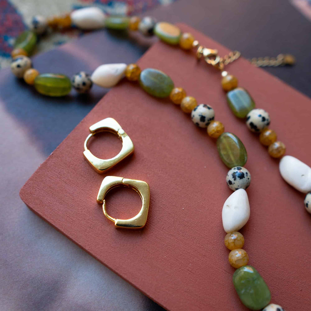 Fiona Necklace – Handmade Gemstone Jewelry that has a Purpose – Sela ...