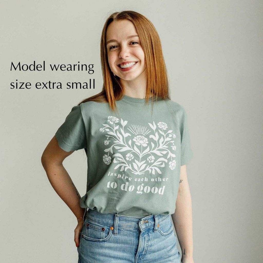 Fair Trade Organic Cotton Graphic Tee Shirt – Sela Designs